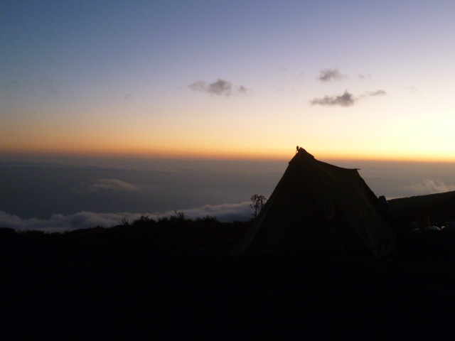 Horombo Hut on Mount Kilimanjaro