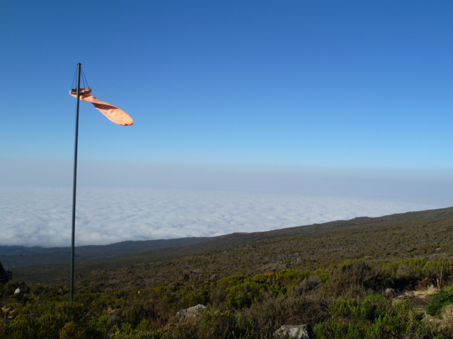 Horombo Hut on Mount Kilimanjaro