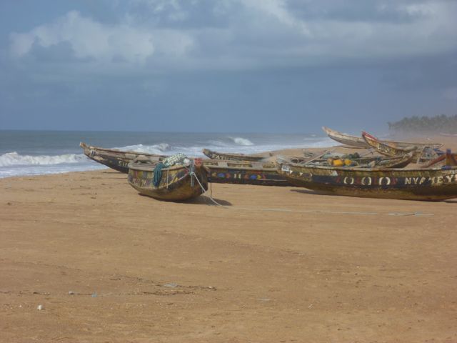 Travel Photo: Ghana Coast in the Anloga Region at Atorkor